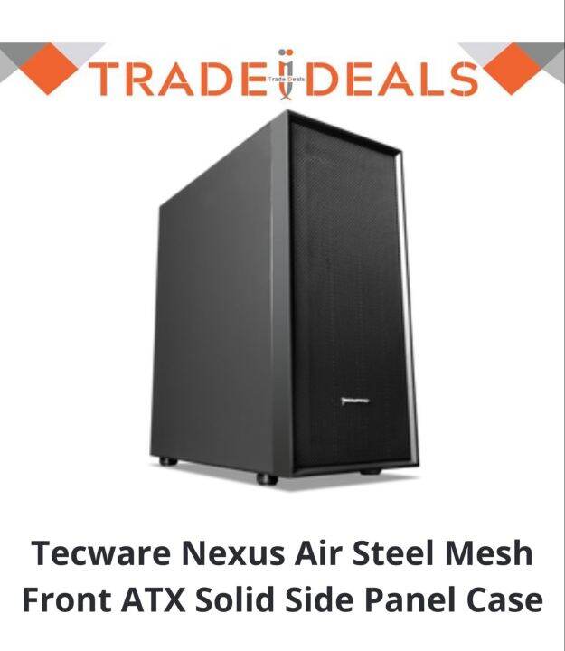 Tecware Nexus Air Steel Mesh Front ATX Solid Side Panel Case | Lazada ...