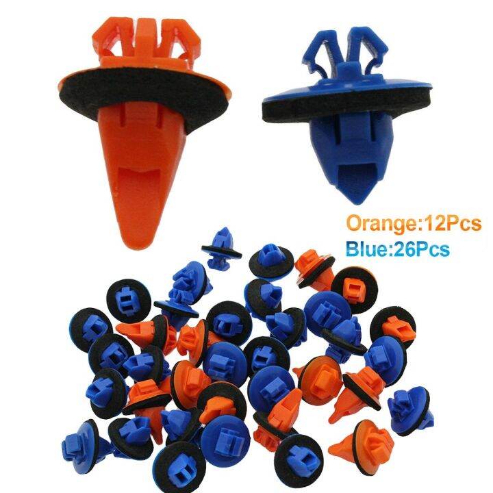 38 Pcs/set Bumper Fender Flare Retainer Clip For Toyota Tacoma RAV4 FJ ...