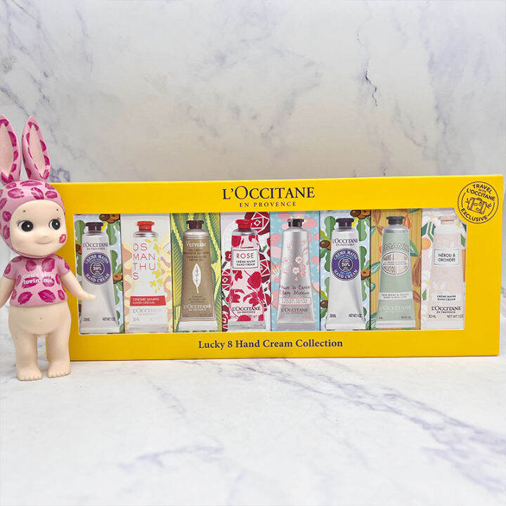 【Authentic Authorization】【100% Original】 L'Occitane Set Hand Cream 8 ...