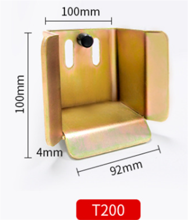 BABEDUO Sliding Gate End Stopper Catcher with Rubber, Galvanized Steel ...