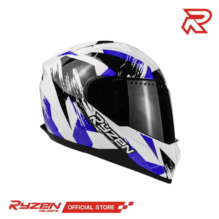RYZEN ZX-650 Graphics 1 Design 1 Dual Visor Full Face Helmet | Lazada PH