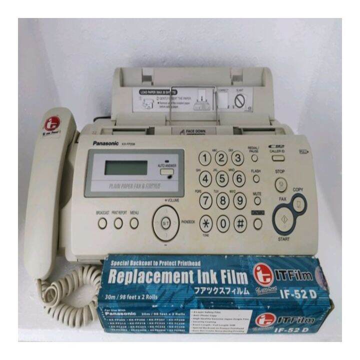 Panasonic Mesin Fax KX-FP206 | Lazada Indonesia