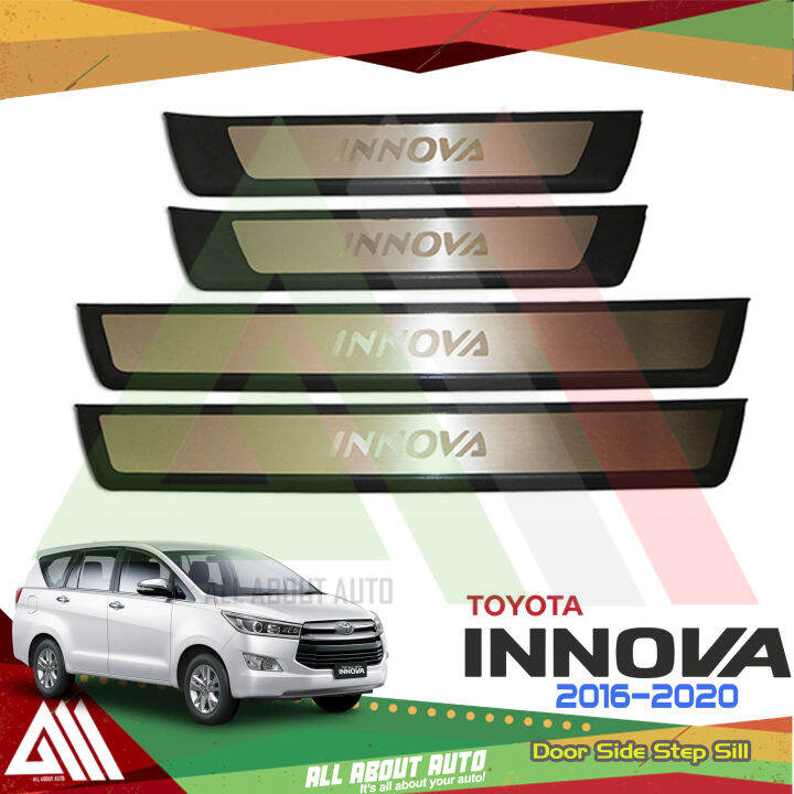 Toyota Innova 2016-2020 Door Side Step Sill / Scuff Plate | Lazada PH