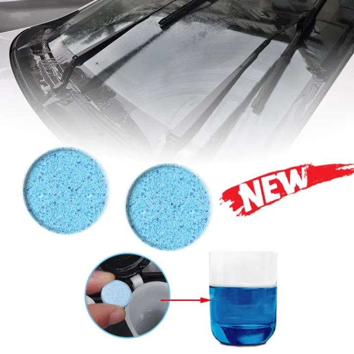 20pcsCar Cleaning Effervescent Tablets Windshield Ultra-clear Wiper ...