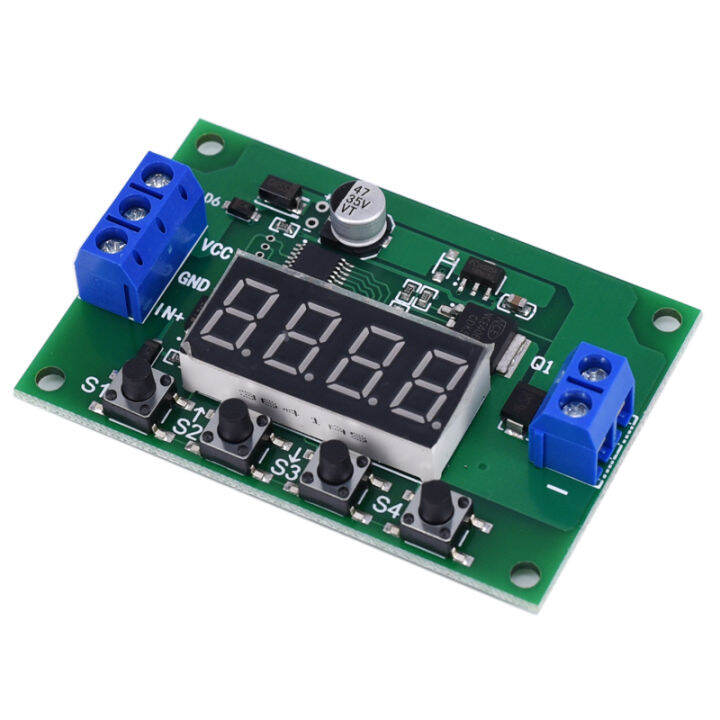 Multi-function cycle control time relay triggers delay counting switch ...