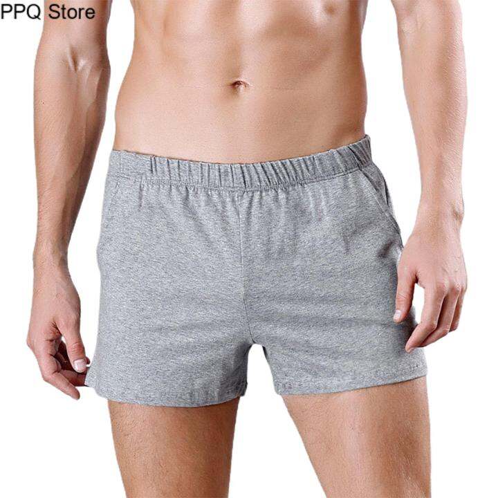 PPQ Store Soutong Sollid Color Men Underpants Side Pockets Comfy ...