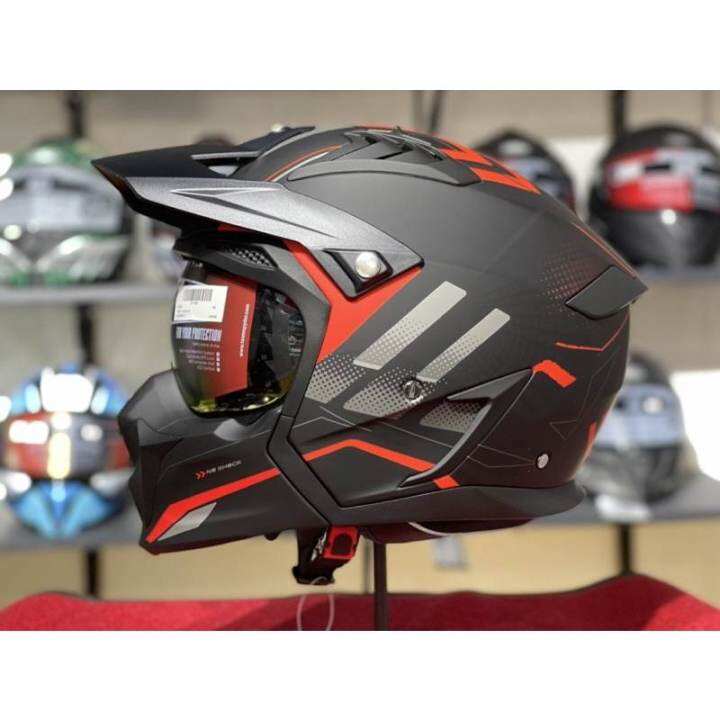 SPYDER CORE S1 Dual Sport Helmet with 2 Spare Visor | Lazada PH