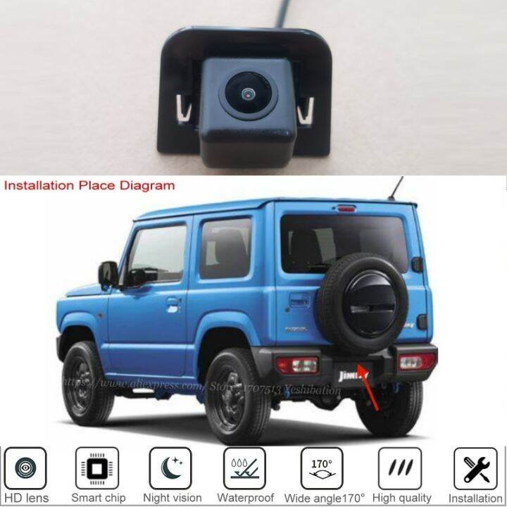 Car Rear View Camera For Suzuki Jimny jb64 2018 2019 2020 2021 2022 ...