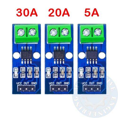 ACS712 5A 20A 30A Range Hall Current Sensor Module ACS712 Module For ...