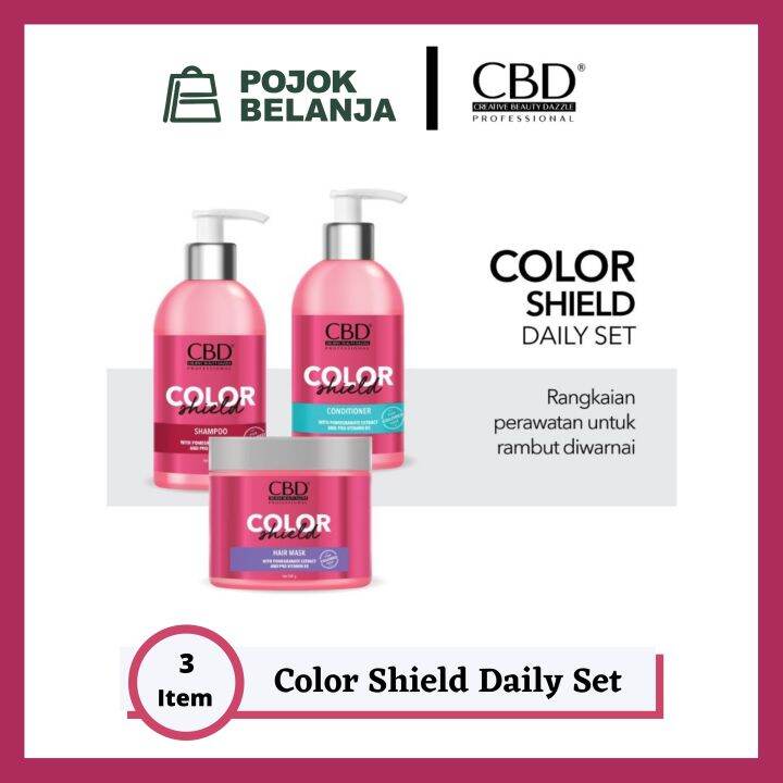 CBD Color Shield Series Daily Treatment Package | Shampoo 250ml ...