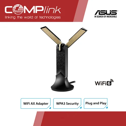 Asus USB-AX56 AX1800 Dual Band WiFi 6 Adapter | Lazada PH