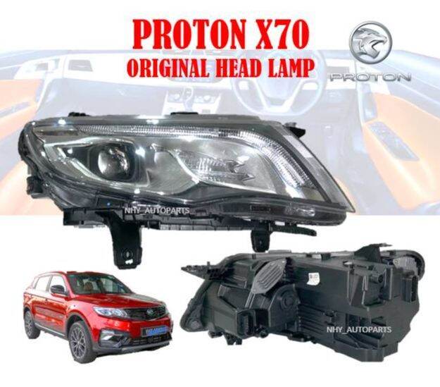 ORIGINA Proton X70 LED Headlamp Head Light Lamp Headlight Premium Spec ...