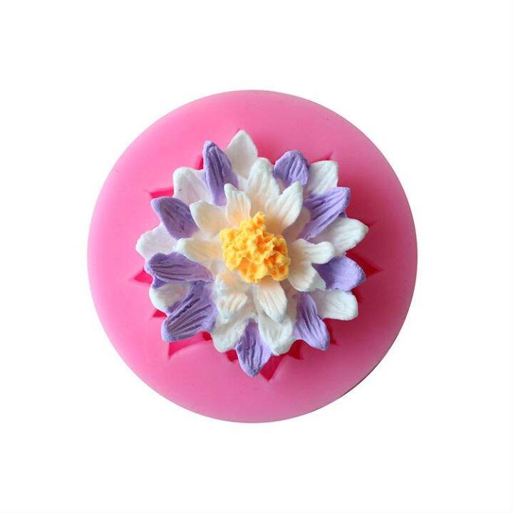 MAOSTORE CETAKAN BUNGA FLOWER MOLD CETAKAN FONDANT CETAKAN RESIN CLAY ...