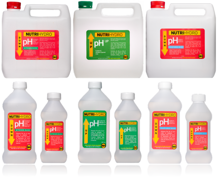 NutriHydro pH Adjuster pH Up and pH Down Combo Formula | Lazada PH