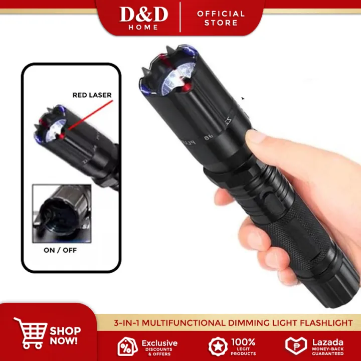 D&D Home | 3-in-1 Multifunctional Dimming Light Flashlight (288 ...