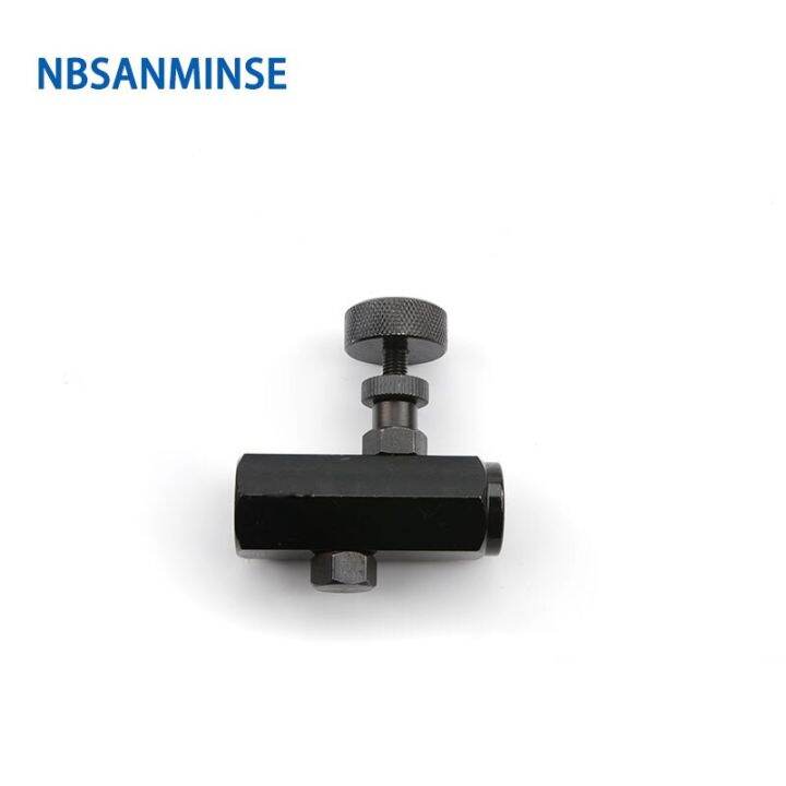 NBSANMINSE KC Throttle Valve Hydraulic Flow Control Valve PT 1/4 3/8 1/ ...