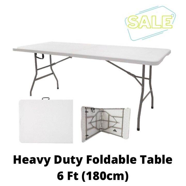 Portable Plastic Folding Tables for Indoor Outdoor | Lazada PH