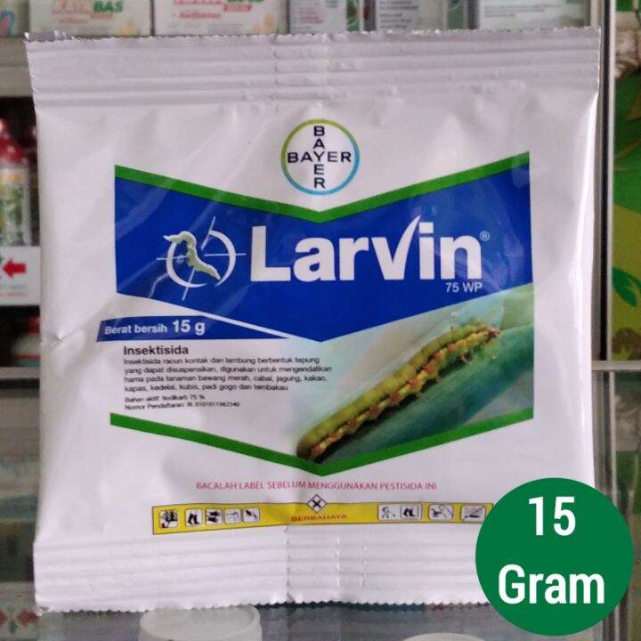 INSEKTISIDA LARVIN 75 WP - 15 GRAM | Lazada Indonesia