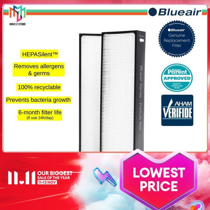 Blueair Replacement Filter for Sense+ / Sense Plus Air Purifier ...