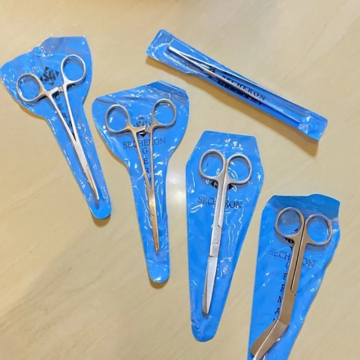 Sacheron Germany Bandage Scissors, Surgical scissors, Kelly Forceps ...