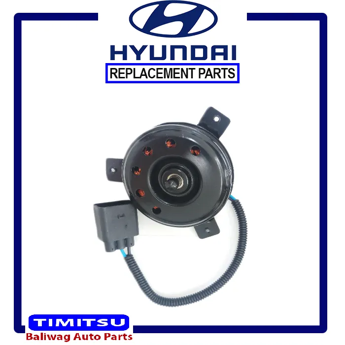 RADIATOR FAN MOTOR HYUNDAI I-10 PART NO. 25386-0X150 / FM17-0970 ...