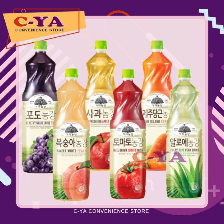 WOONGJIN Gaya Farm Fruit Juice Drink 1.5L | Lazada PH