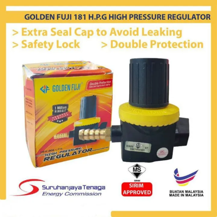 Golden Fuji 181DP HPG High Pressure Gas Regulator | Lazada