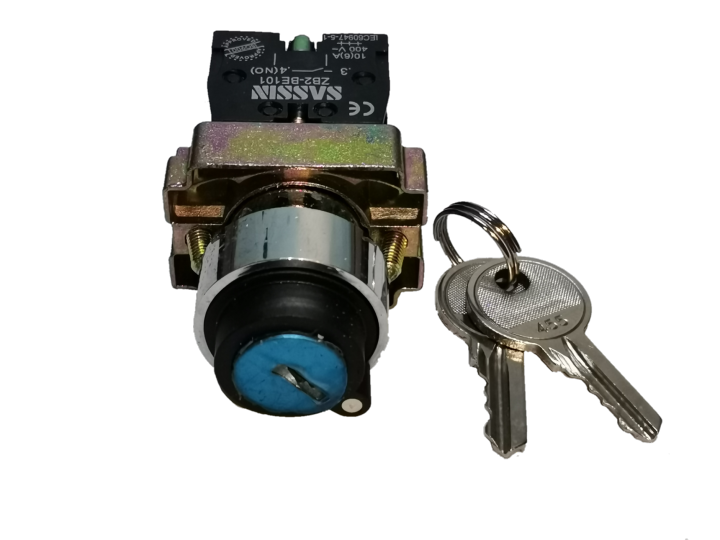 Key Operated Switch 2P N/O N/C, Key Switch Sassin | Lazada PH