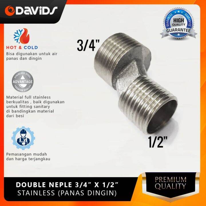 Double Nepel Kran Bath Tub Air Panas Dingin Nepel | Lazada Indonesia