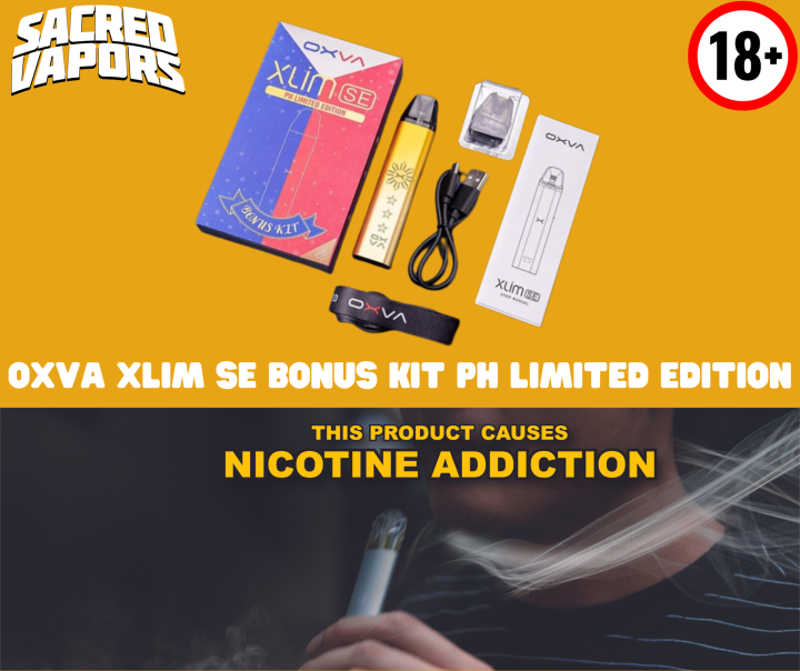 LEGIT 100% OXVA XLIM SE PH LIMITED EDITION | Lazada PH