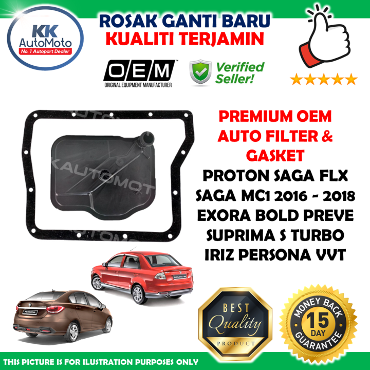 Proton Saga FLX Saga MC1 2016 - 2018 Exora Bold Preve Suprima Iriz ...