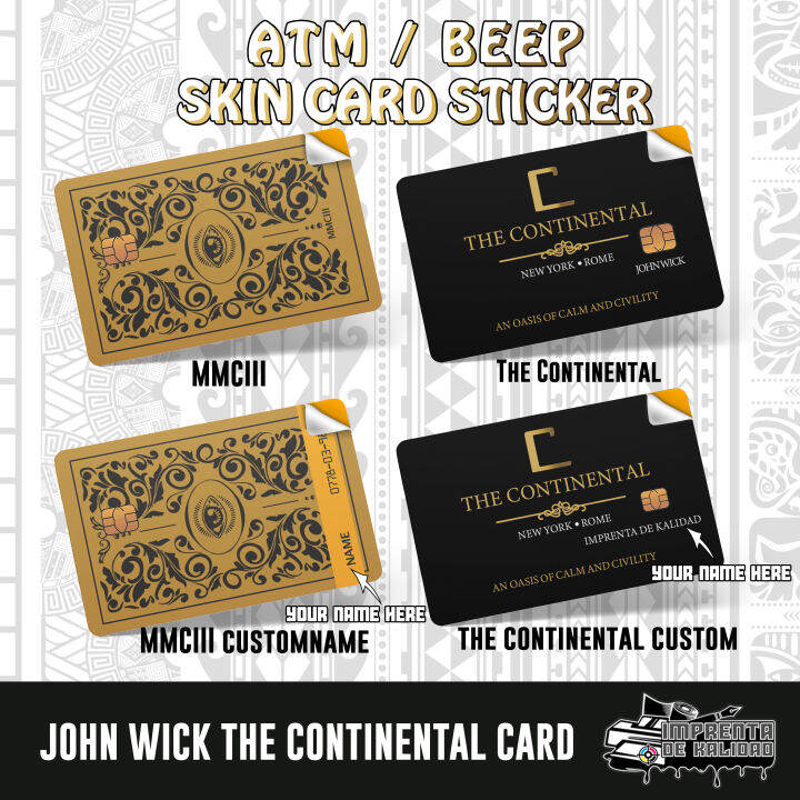 HunterxHunter Skin Card Sticker Vinyl Debit/ATM/beep card sticker skin ...