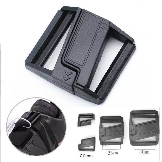 Fid*lock Replacement Buckle Slider 20mm 25mm 40mm Black Plastic ...
