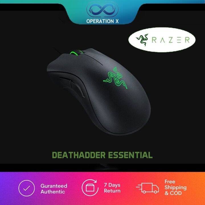 [Hot sales] Original Razer Mouse Deathadder Essential Gaming RGB ...