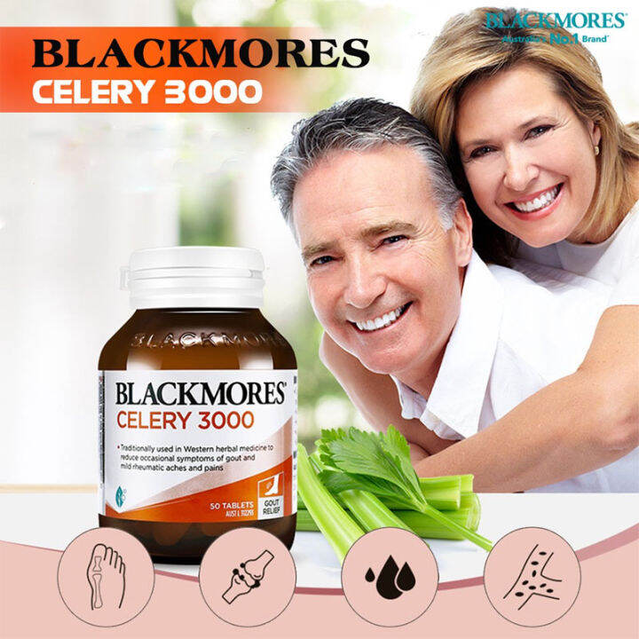 Blackmores Celery 3000mg Mild Ache Relief 50 Tablets | Lazada PH