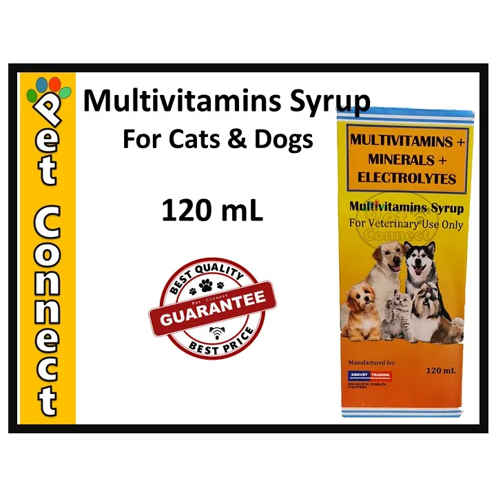 Multivitamins Syrup for Dogs and Cats 120mL | Lazada PH