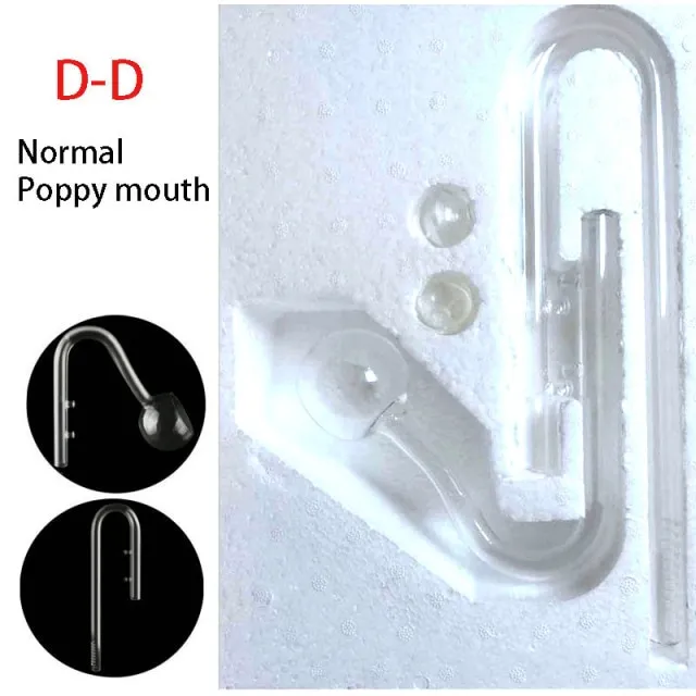 ZRDR Glass Pipe Lily Poppy Peony Spin Surface Skimmer Inflow Outflow ...