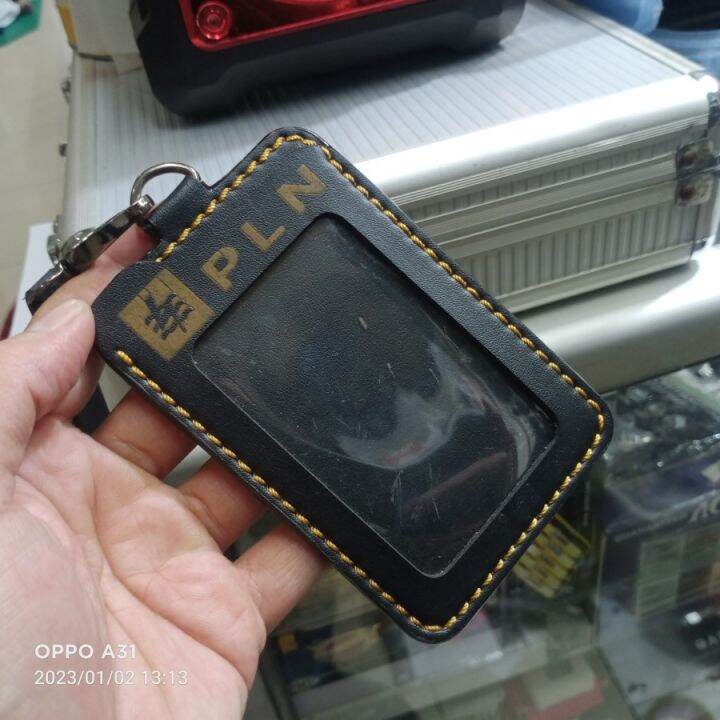 Holder Id Card PLN / Kalung Id Card PLN HItam | Lazada Indonesia