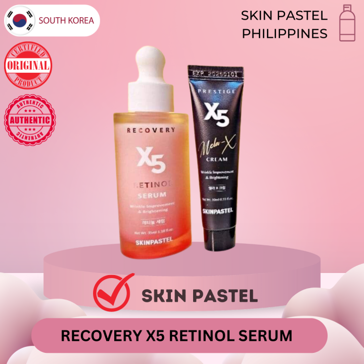 Skin Pastel x5 Retinol Serum Recovery Wrinkle Improvement and ...