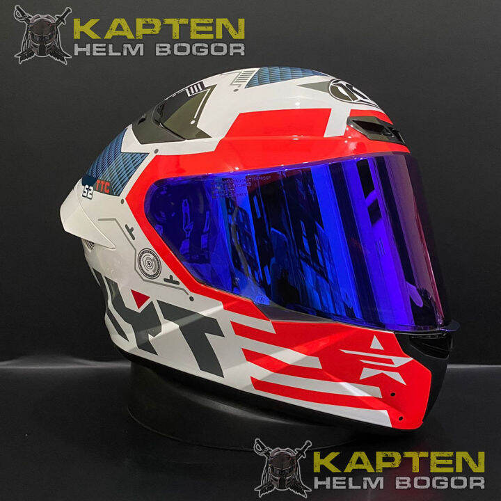 KYT TT COURSE FUSELAGE RED PAKET GANTENG | Lazada Indonesia