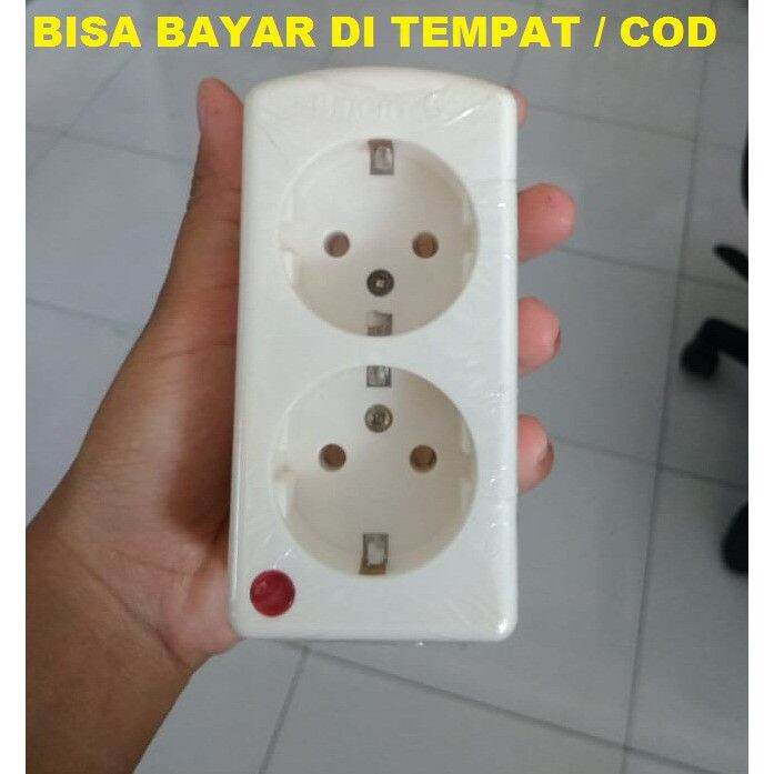 STOP KONTAK ARDE 2 LUBANG MEREK UTICON / UTICON S | Lazada Indonesia