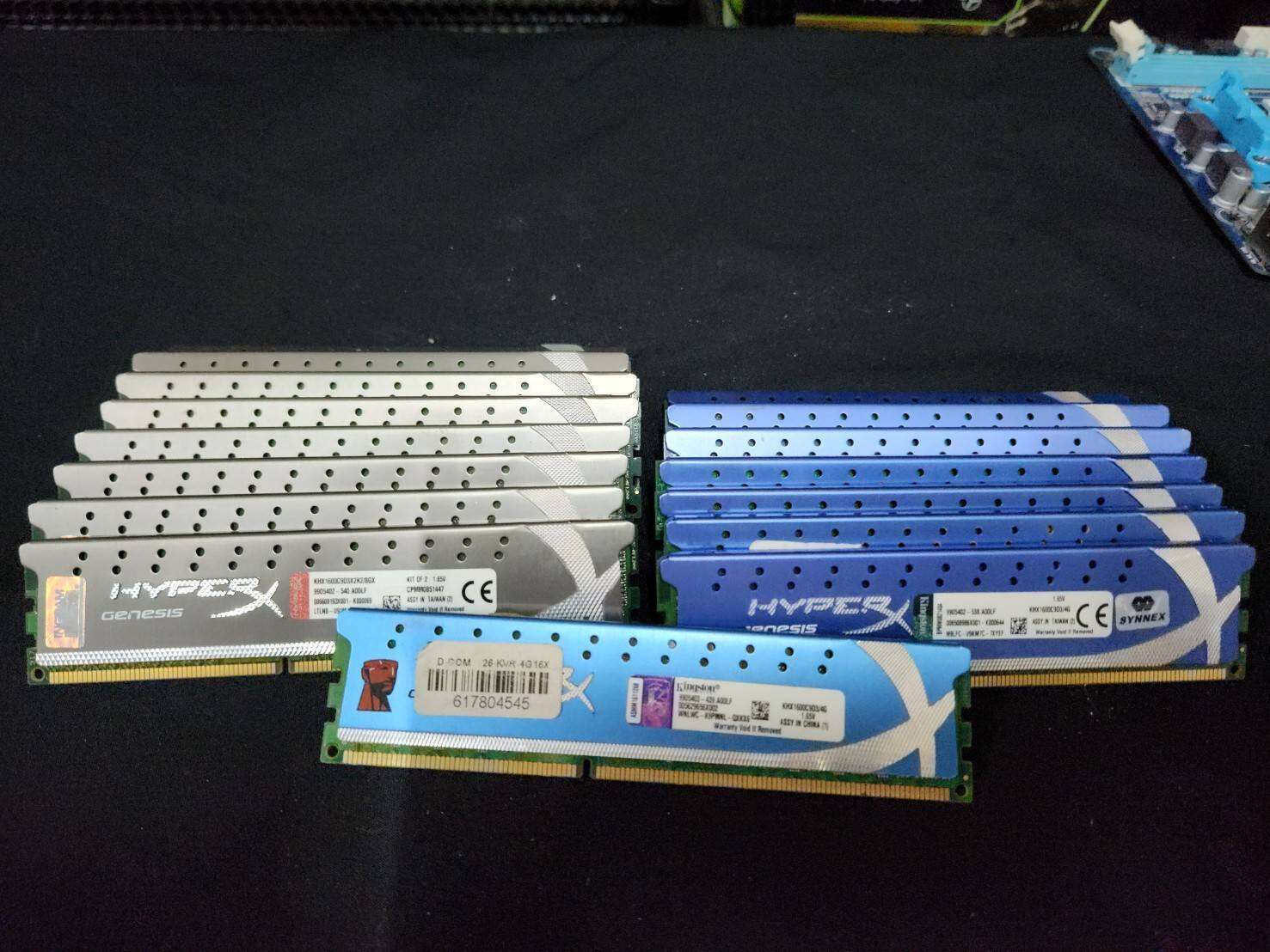 แรม RAM HyperX Genesis DDR3(1600) 4GB สินค้ามือ 2 ไม่มีกล่อง ประกันร้าน ...