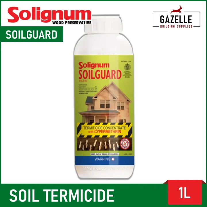 Solignum Soilguard Soil Termicide Concentrate with Cypermethrin Anti ...