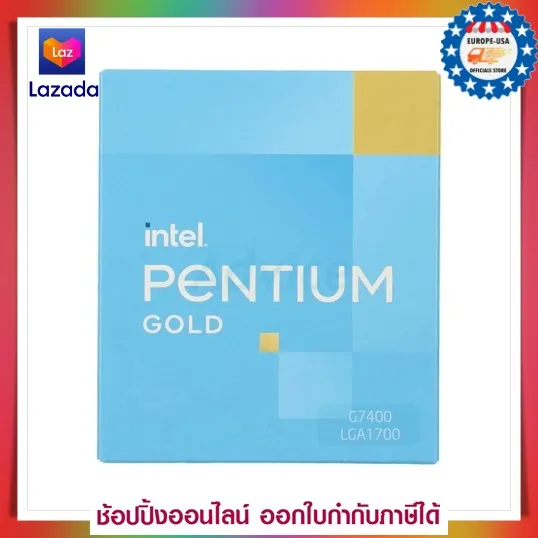 INTEL CPU PENTIUM G7400 LGA 1700 [# หน่วยประมวลผล - อุปกรณ์คอมพิวเตอร์ ] [# คอมพิวเตอร์ อุปกรณ์ ...