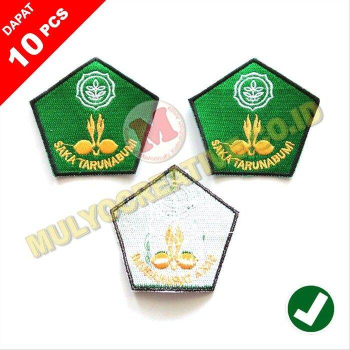 Bordir Rapi Logo Saka Taruna Bumi Pramuka - Bed Bordir Atribut Pramuka ...