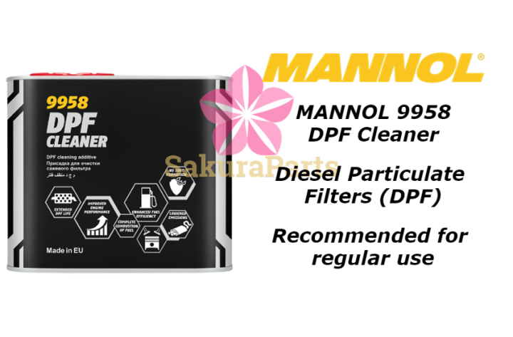 MANNOL 9958 DPF Cleaner / Diesel Particulate Filters Cleaner 400ml | Lazada