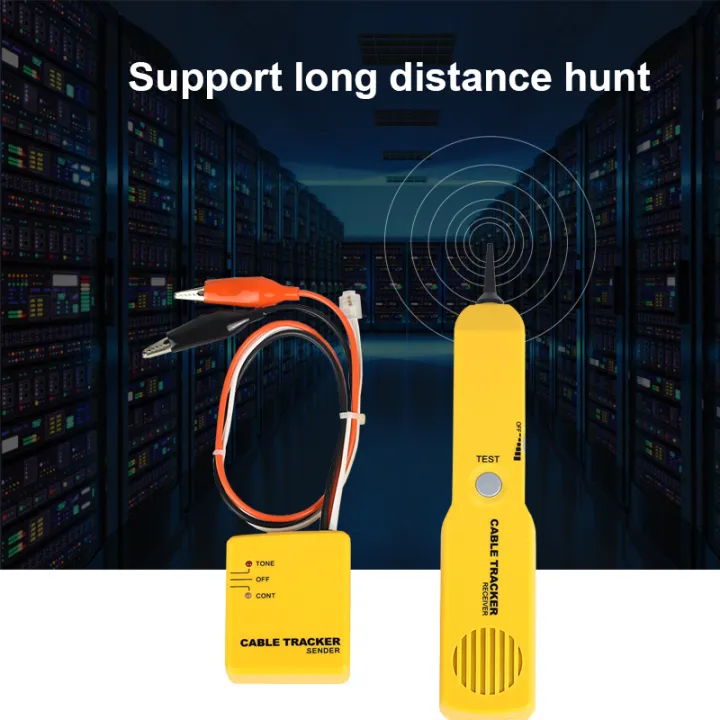 RJ11 Network Phone ephone Cable Tester Toner Wire Tracker Tracer ...