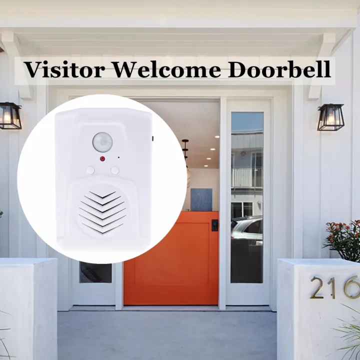 【cw】 Sensor Door MP3 Doorbell PIR Prompter Visitor System Entrance ...