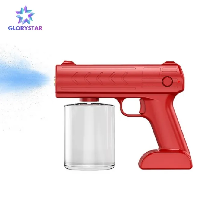 Blue Disinfection Sprayer 1200 Mah Ultra Long Jet Distance Spray Device ...