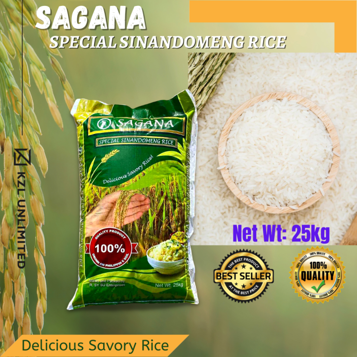 Sagana Broken Rice Bagong Ani Special Sinandomeng Rice from Pangasinan ...
